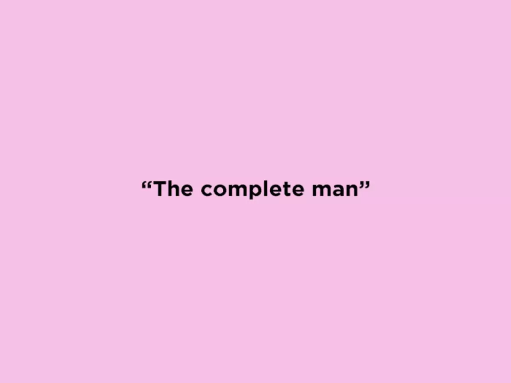 The Complete Man Tagline: Raymond's Famous Message - Squarite